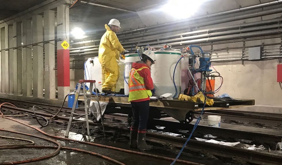 Chemical Grouting - Stray Cat Industrial Services, BC